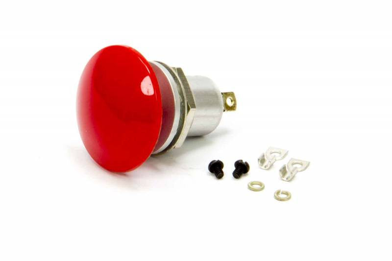 Red Mushroom Button – Liguori Drag Racing LLC